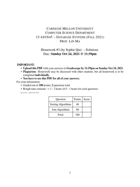 Hw3 Sols Pdf Algorithms Applied Mathematics