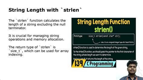 Presentation On String Inputoutput Function Of String Youtube