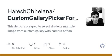 GitHub HareshChhelana CustomGalleryPickerForAndroid This Demo Is Preaped To Select Single Or