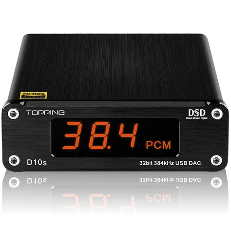 Snapklik Com Topping D10s Mini USB DAC CSS XMOS XU208 ES9038Q2M OPA2134 Audio Amplifier