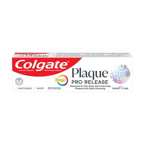 Buy Colgate Total Plaque Pro Release Whitening Toothpaste 30 Oz From