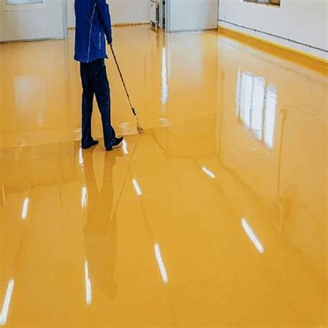 Epoxy Floor Coating Paint For Floors Yellow At ₹ 250litre In