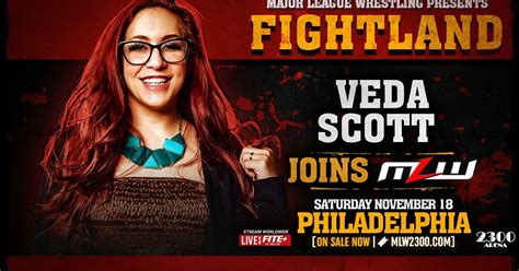 Veda Scott To Join Mlw At Mlw Fightland