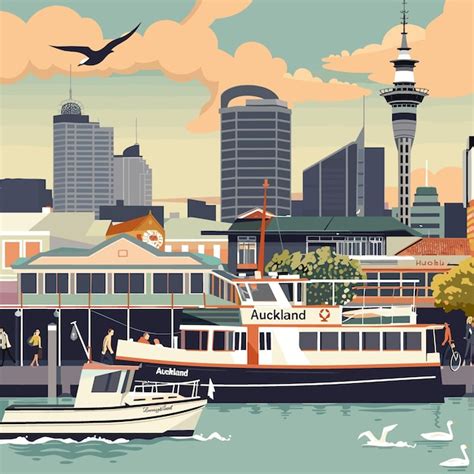 Auckland Tours Vectors And Illustrations For Free Download Freepik