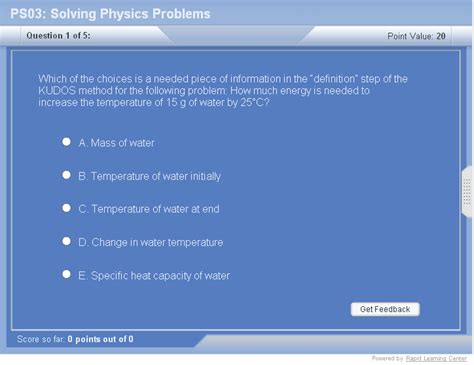 Solving Physics Problems Physics In 24 Hrs