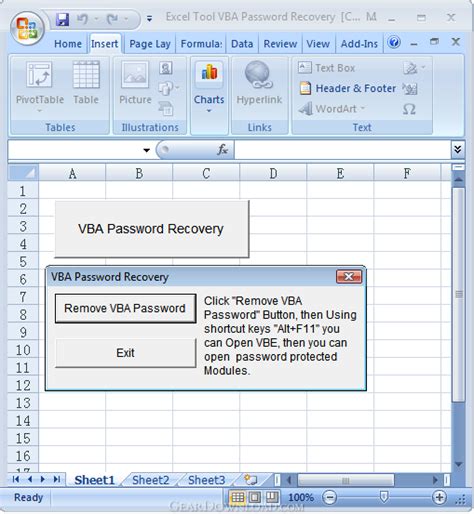 How To Open Password Protected Vba Project In Excel Free Printable Download