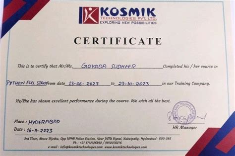 Govada Sudheer On Linkedin Kosmiktechnologies Pythonfullstack