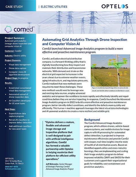 Automating Grid Analytics Through Drone Inspection And Computer Vision
