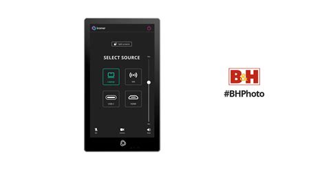 Kramer Kt 205wm 5 5 Wall Mounted Poe Touch Panel Kt 205wm Bandh