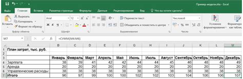 Финансовая модель Excel как построить рекомендации примеры