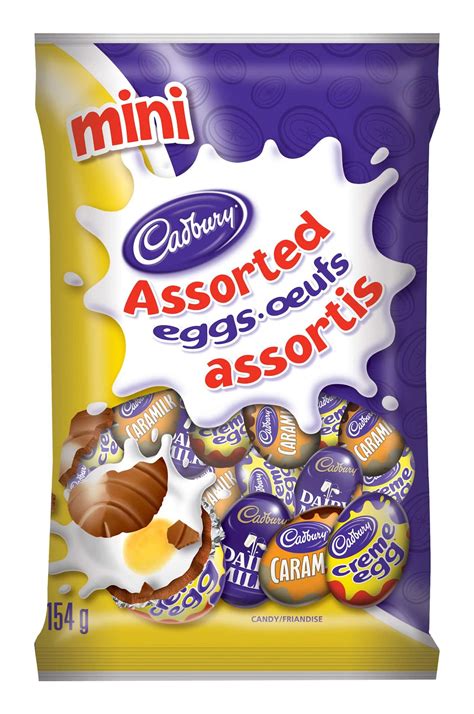 Cadbury Assorted Chocolate Mini Eggs 154 G Canadian Tire