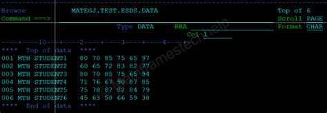 Vsam Copy Ps Data To Fixed Length Esds Example