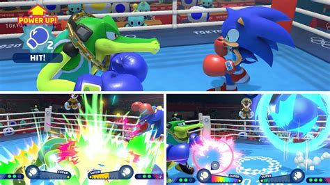 Mario And Sonic Olympic Games Boxing Vector Dr Eggman Waluigi And Wario