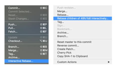 Rebase Using Sourcetree Knowledge Base
