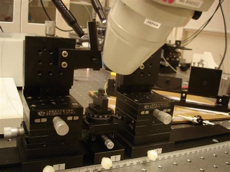 The Setup For Vertical Fiber Grating Coupling Method Download