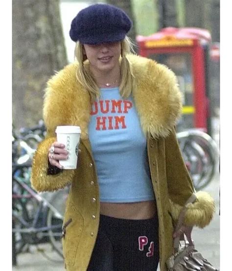 Britney Spears Yellow Coat