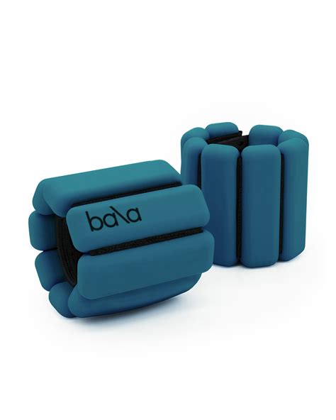 Bala Blue Weighted Resistance Exercise Band Set Of Two Oliver Bonas