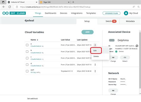 Bermain Arduino Iot Cloud 3 Lebih Banyak Kontrol