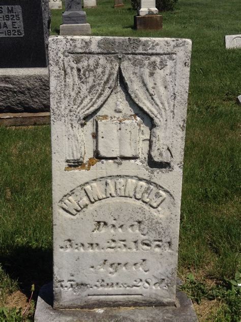 William Mitchell Arnold 1815 1871 Find A Grave Memorial