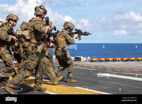 Atlantic Ocean July 19 2023 Marines With The Maritime Special