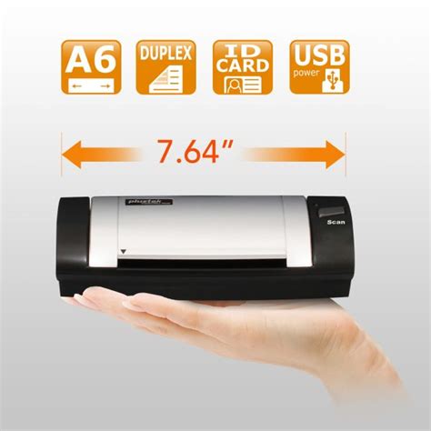Plustek Mobileoffice D620 Card Scanner A6 Size Duplex Computer Choice