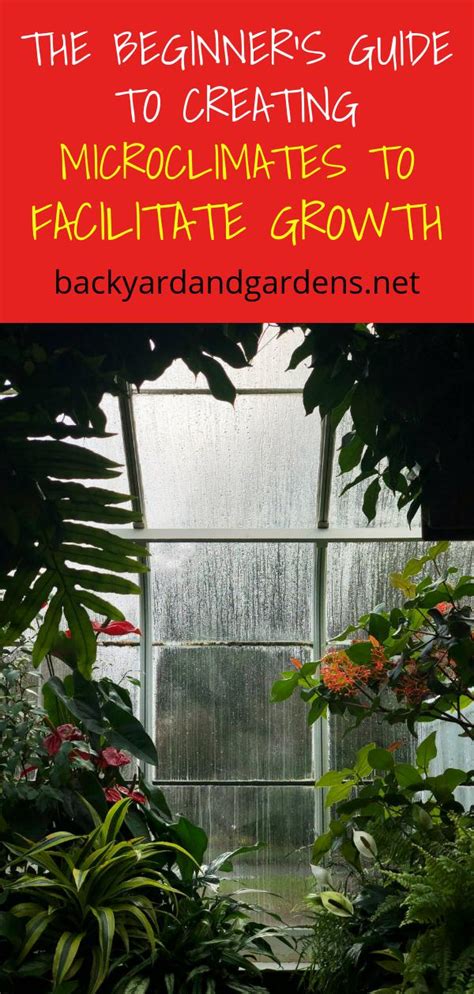 The Beginners Guide To Creating Microclimates To Facilitate Growth