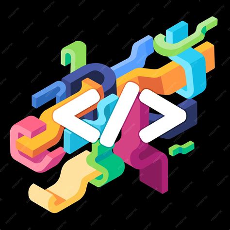 Premium Vector Code Coding Script Software Developer Programmer Icon Symbol Artistic Splat