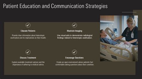 Patient Education And Communication Strategies Ossification Ppt Presentation Acp Ppt Sample
