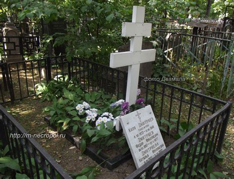 Могилы Знаменитостей Ваганьковское кладбище Дмитриев Николай Федорович 1933 1948