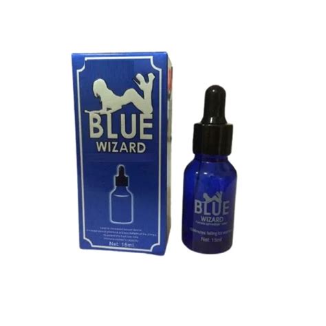 Blue Wizard Female Sexual Gold Fly Sex Drops For Women Sexual Massage
