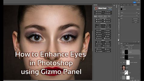 How To Enhance Eyes In Photoshop Using Gizmo Panel