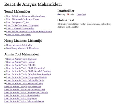React öğrenmek Isteyenlere ücretsiz Eğitim Onur Dayıbaşı