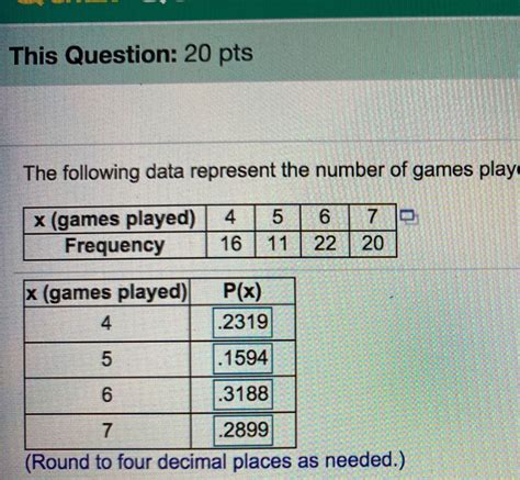 solved c compute and interpret the mean of the random