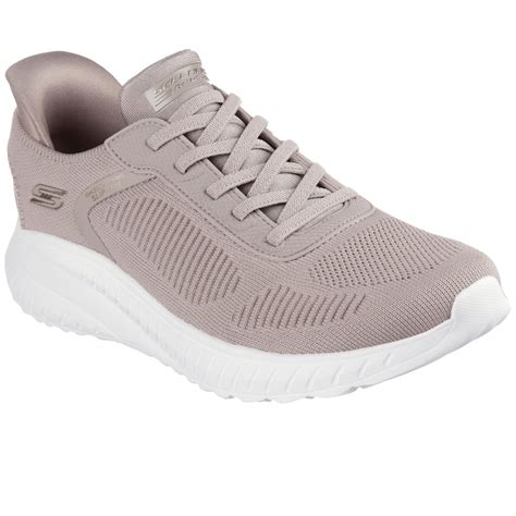 Skechers Womens Slip Ins Bobs Sport Squad Chaos Walking Sneakers In