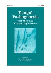 Fungal Pathogenesis Principles And Clinical Applications Richard C