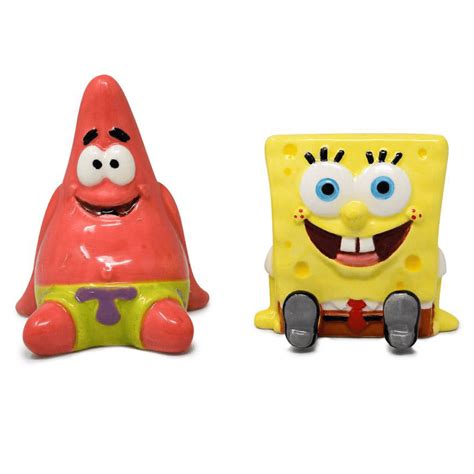Spongebob Schwammkopf Und Patrick Salz Und Pfefferstreuer Set