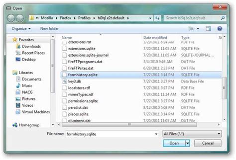 Stupid Geek Tricks Hacking The Firefox Profile Data Storage