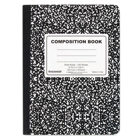 Wholesale Composition Book Wide Ruled 50 Pack — Bagsinbulkca