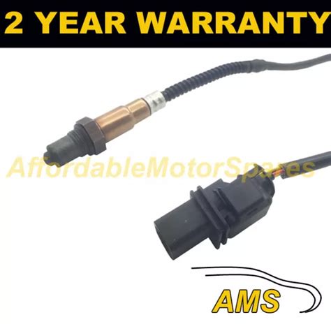 Front 5 Wire Wideband Oxygen Lambda O2 Sensor For Audi A8 6 0 W12 Quattro 07 10 Eur 69 43