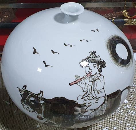 도자기 2점ㅡ운보 김기창 헬로마켓