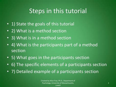 PPT Method Section PowerPoint Presentation Free Download ID 1592180