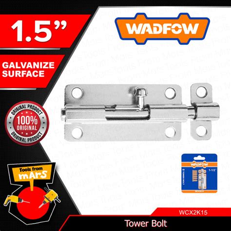 Wadfow Tower Bolt Galvanized Latch Pin Horizontal And Vertical Positions Sold Per Piece Tfm