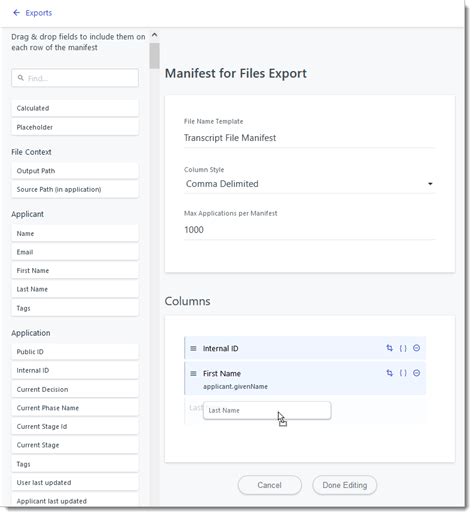 Include Data About Applicant Uploaded Documents In Files Export