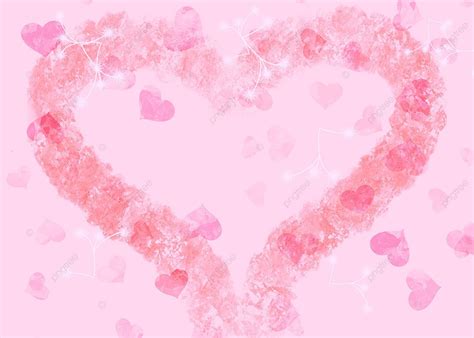 발렌타인 데이 핑크 로맨틱 하트 발렌타인 데이 분홍 사랑 배경 일러스트 및 사진 무료 다운로드 Pngtree