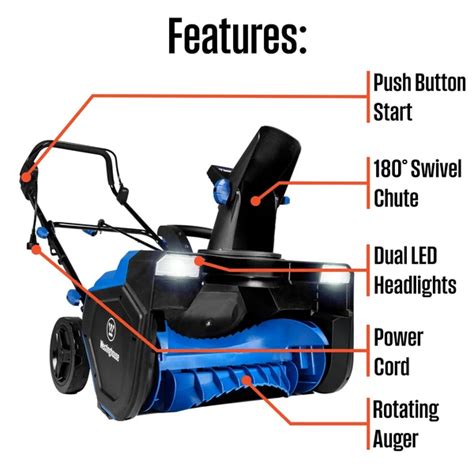 Open Box 23in Corded Snow Blower Leading Supplier Of Outdoor Power Equipment And Accessories