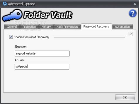 Vault Up Sensitive Data