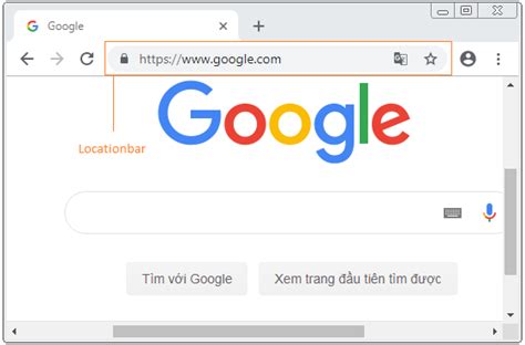 Javascript Locationbar