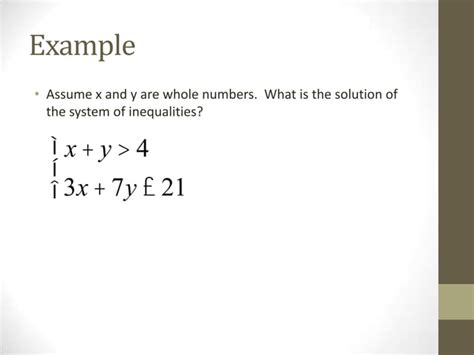 Alg II Unit 3 3 Systemsinequalities PPT