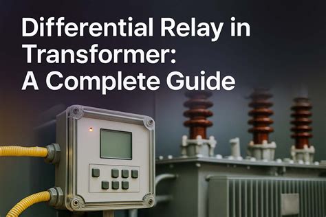 Differential Relay In Transformer A Complete Guide Electrical Engineering Hub