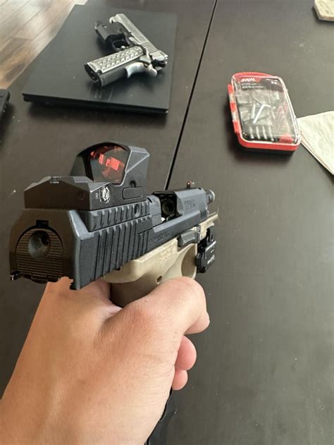 My New Canik Tp9 Licensed By Cybergun R Airsoft